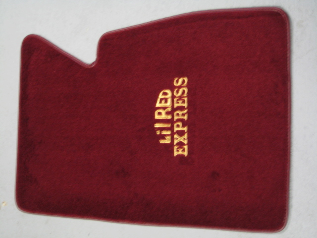 Carpet Custom Logo Mats - with "Lil Red Express" Logo