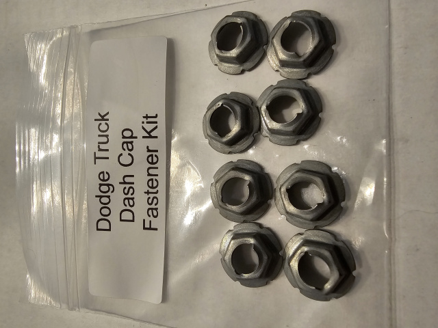 Dash cover speed nut kit