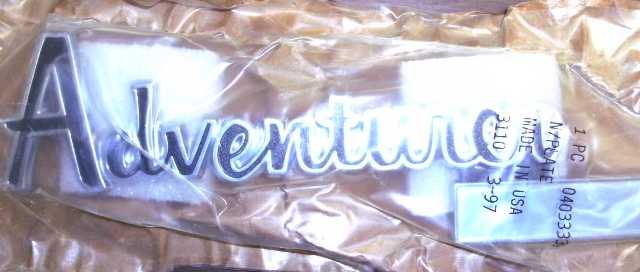 Adventurer Side Emblem - NOS