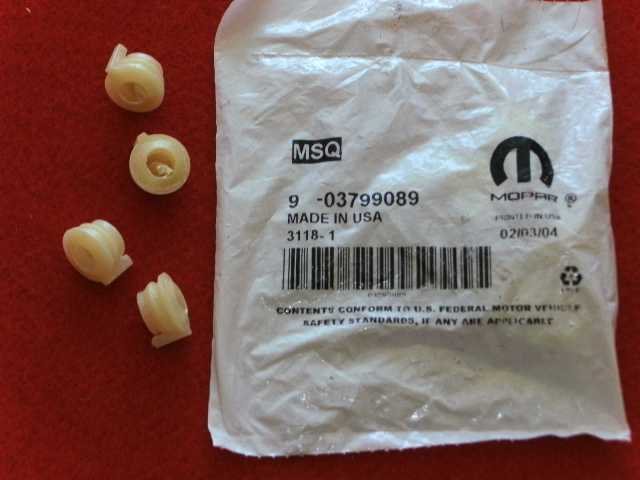 Wiper linkage bushing - set of 4 - NOS # 3799089